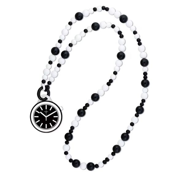 Swatch | Accessories | New Swatch Swiss Poplooking Beads Black White ...